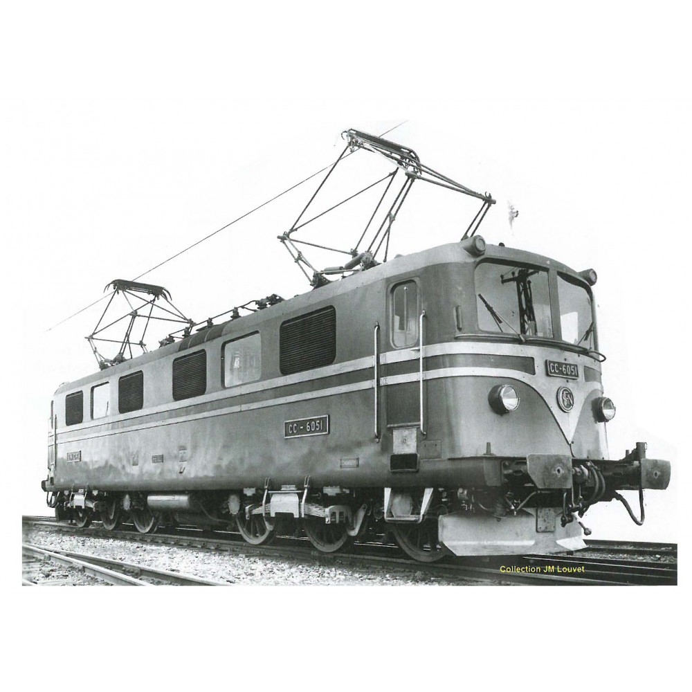 Locomotive électrique CC 6051 - Piko 96582 - SNCF, digitale sonore