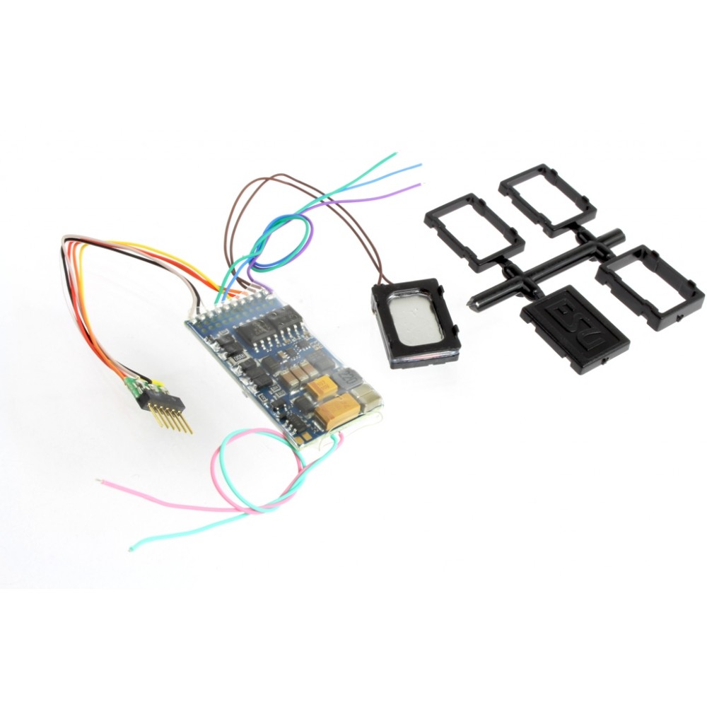 Décodeur sonore vierge Nem 651, 6 broches - Esu 58416 - Loksound V5