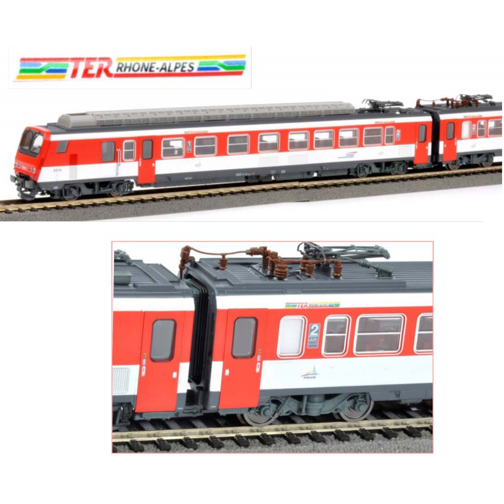 Autorail électrique SNCF, Z2 Z9514-Piko 96427-TER Région Rhône Alpes