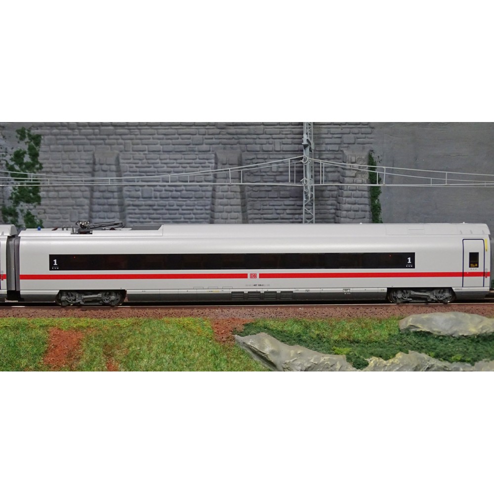 Set de 2 voitures intermédiaires ICE (BR 407) - Roco 72096 - 1ere et ...