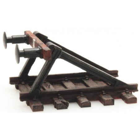 Butoir de fin de voie-Artitec 387.55-métalique avec tampons