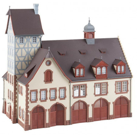 Maquette-Faller 130163-Poste de pompiers central