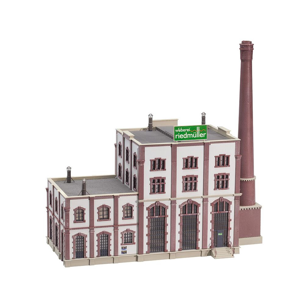 Maquette, Usine de tissage Riedmüller - Faller 130187