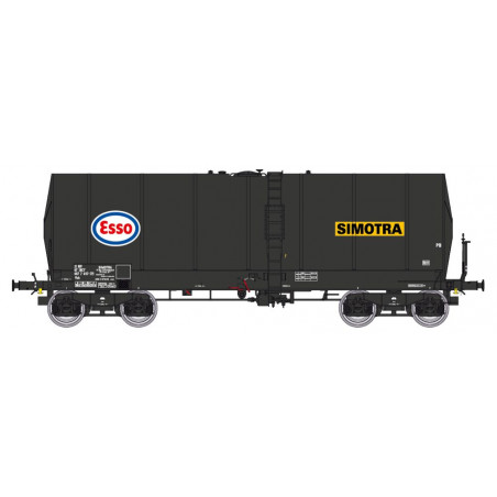 Wagon citerne FAUVET-GIREL, bogies Y 23 -Ree modeles WB654- SIMOTRA-ESSO