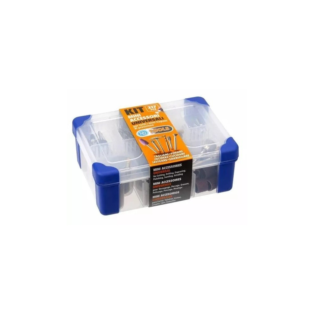 Kit d'accessoires assortis pour mini perçeuse 217pcs PG-Tools - PGM...