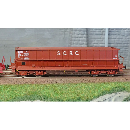 Set de 2 wagons tombereaux DM, -Ls Models 31119- SIDELOR / S.C.R.C.