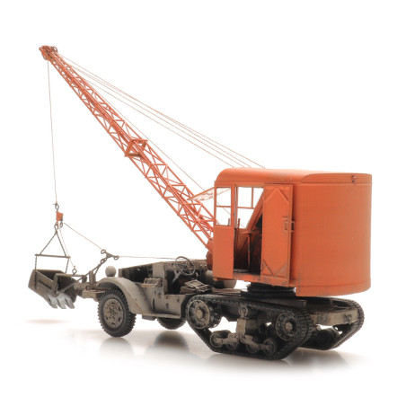 Half-track avec dragline - Artitec 387.511