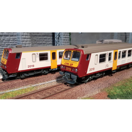 Autorail électrique SNCF, Z2 2019-Piko 96422-Livré CFL