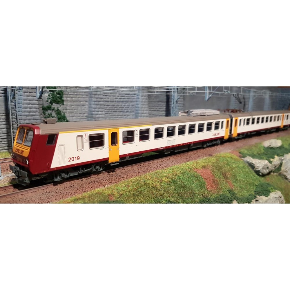 Autorail électrique SNCF, Z2 2019-Piko 96422-Livré CFL