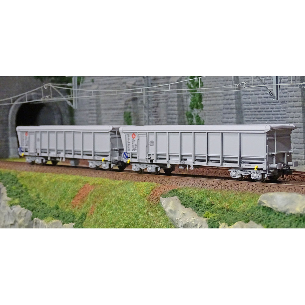 Set de 2 Wagons Tombereaux TAMS - Ree modeles Sud-Express WBSE-010 ...