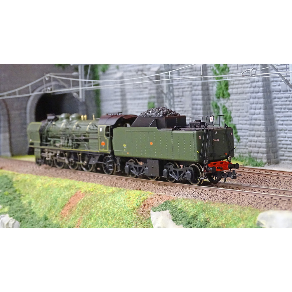 Locomotive à vapeur 2-231 K 4, ex-PLM - Ree Modeles MB132 - Boulogne