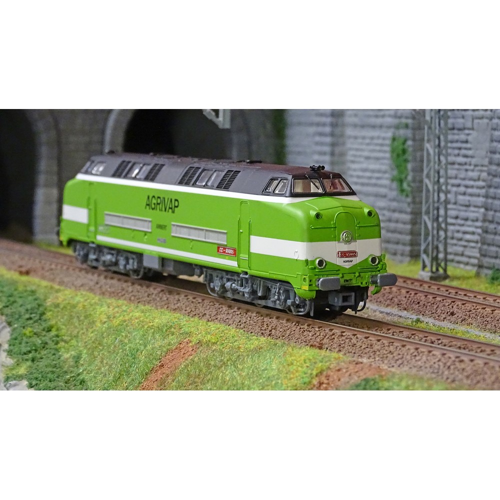 Locomotive diesel CC 65005, SNCF, vert clair - Mistral 23-03-G003 ...
