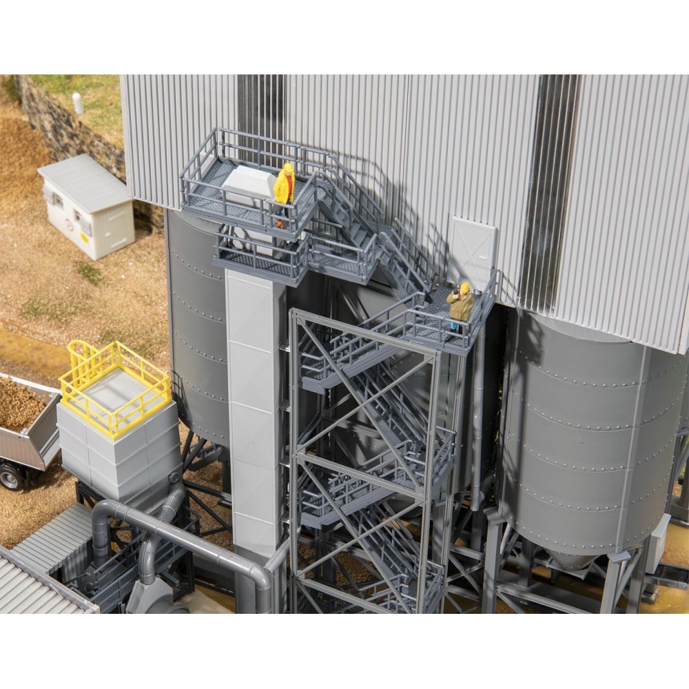 Maquette-Faller 130164-usine à ballast moderne