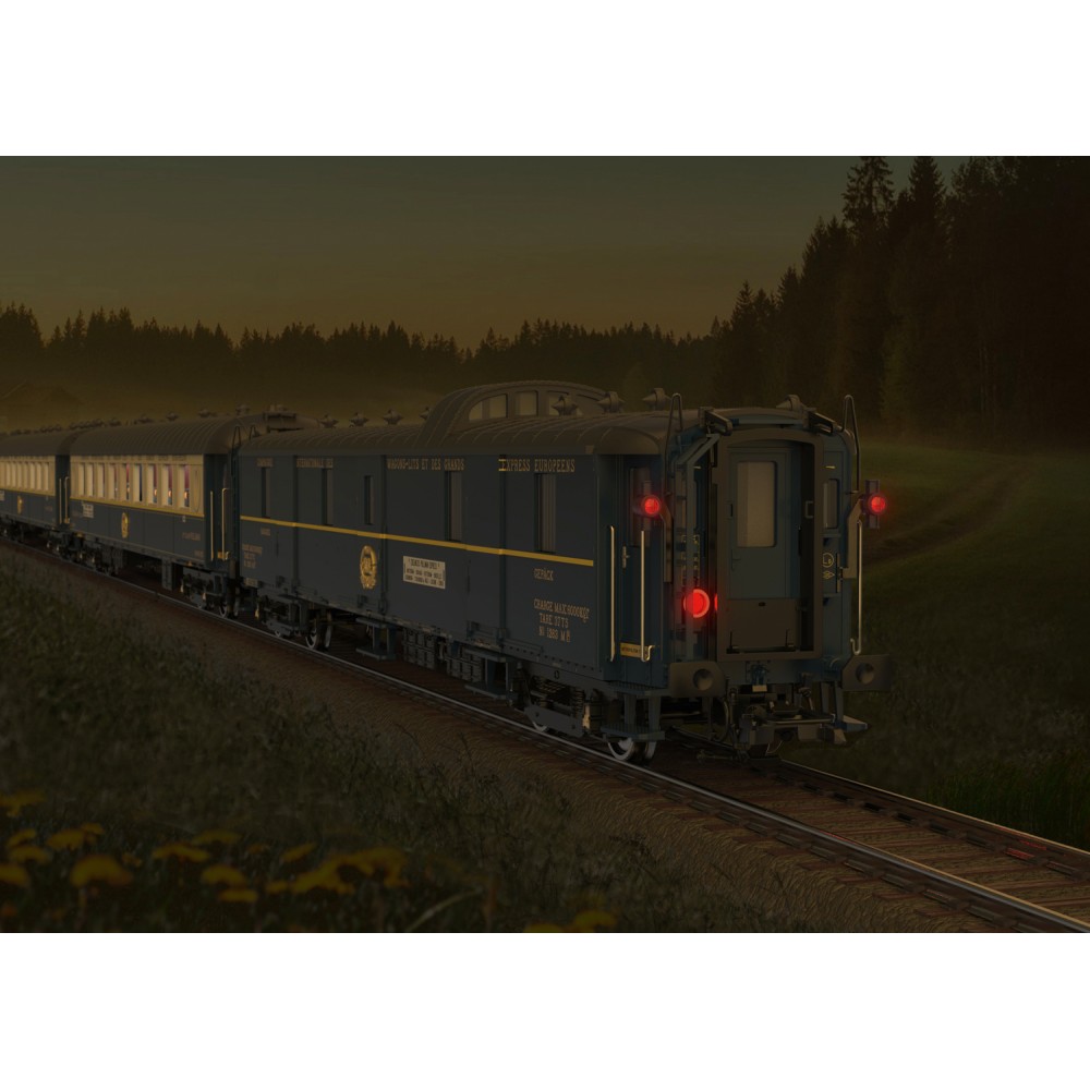 Set de 6 voitures Pullman "Edelweiss" - Trix 26470 - CIWL