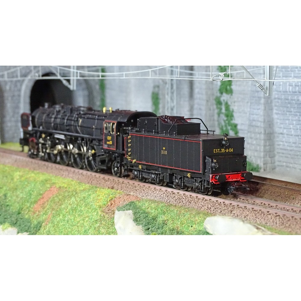 Locomotive à vapeur série 13 (241-A), EST pour trains rapides - Trix ...