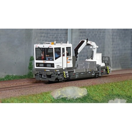 Draisine diesel, Robel 54.22, SERSA, avec grue motorisée - Viessmann ...
