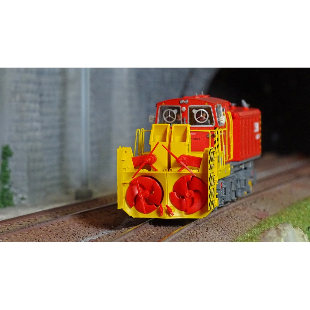 Locomotive Chasse neige Beilhack -Roco 71003- ÖBB Infra, digitale sonore