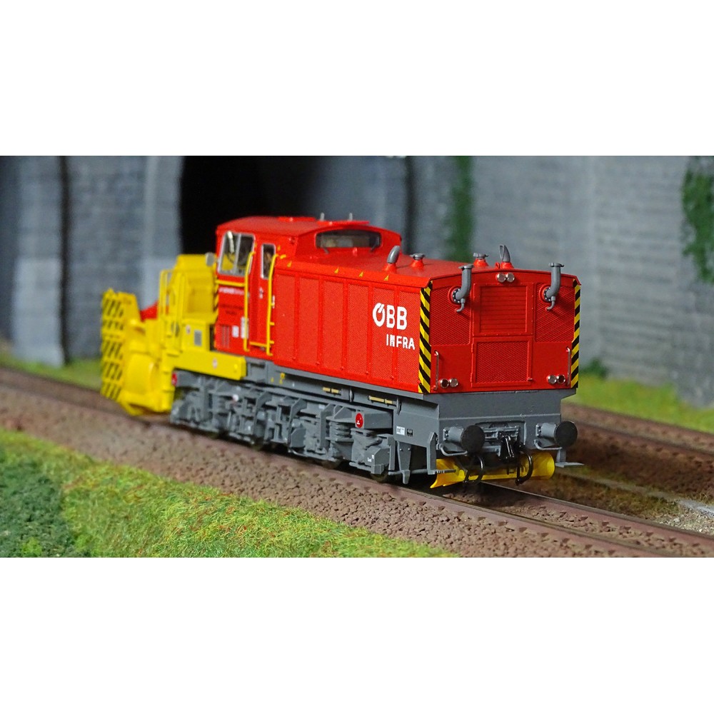 Locomotive Chasse neige Beilhack -Roco 71003- ÖBB Infra, digitale sonore