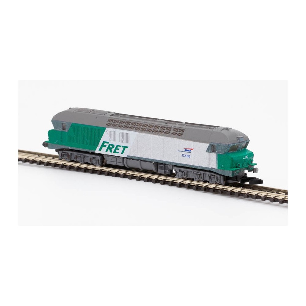 Locomotive diesel CC 72035, SNCF - Azar L02-FR1D - livrée FRET ...