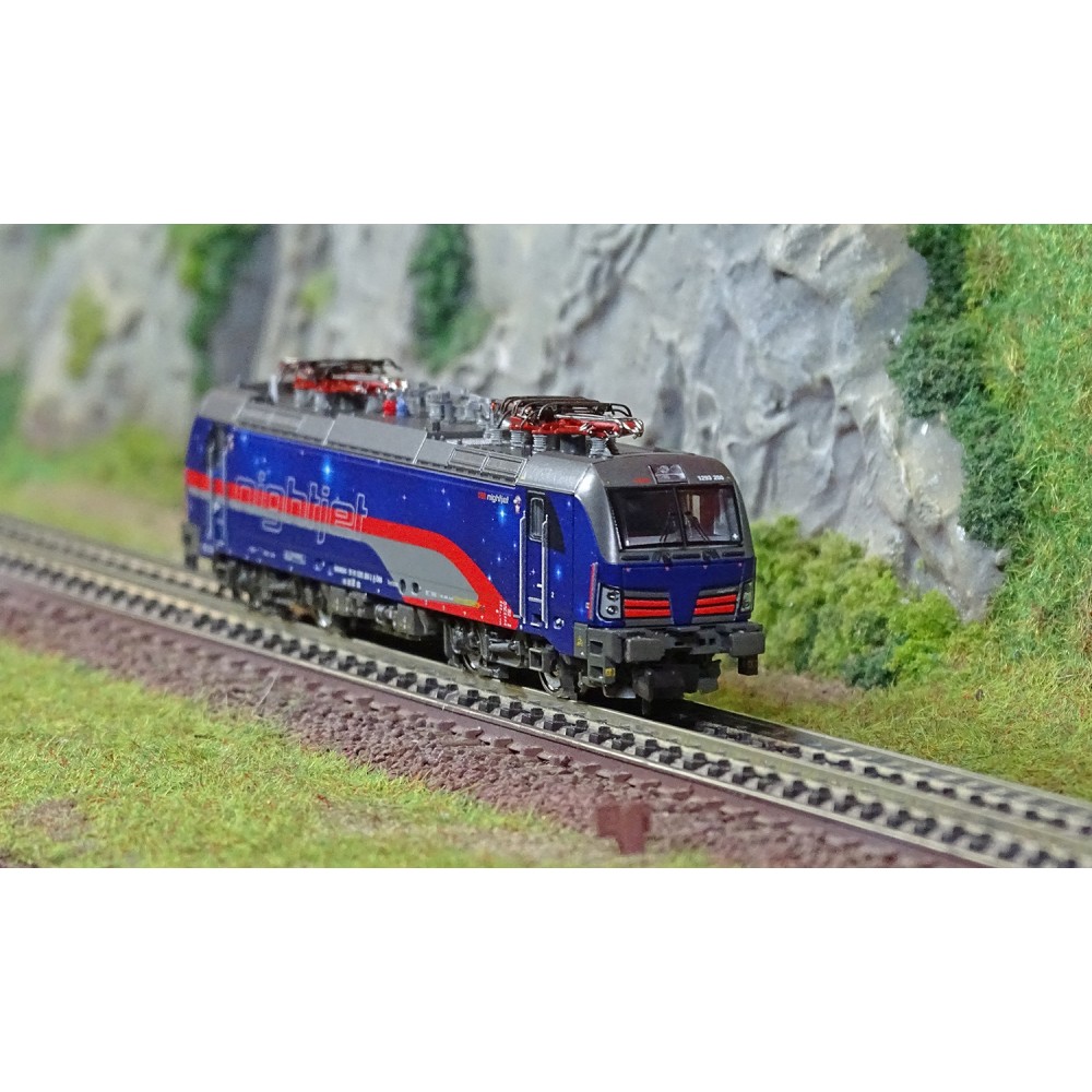 Locomotive électrique 1293 200-2 "Nightjet" -Fleischmann 739281- ÖBB, échelle N