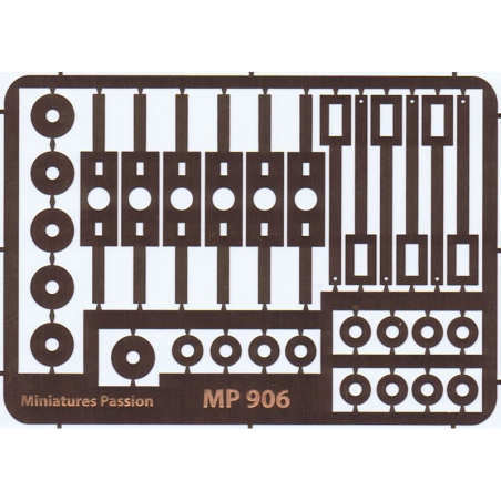 MP906 Lamelles de contact pour voitures Corail LS Models / Model World (3 paires)
