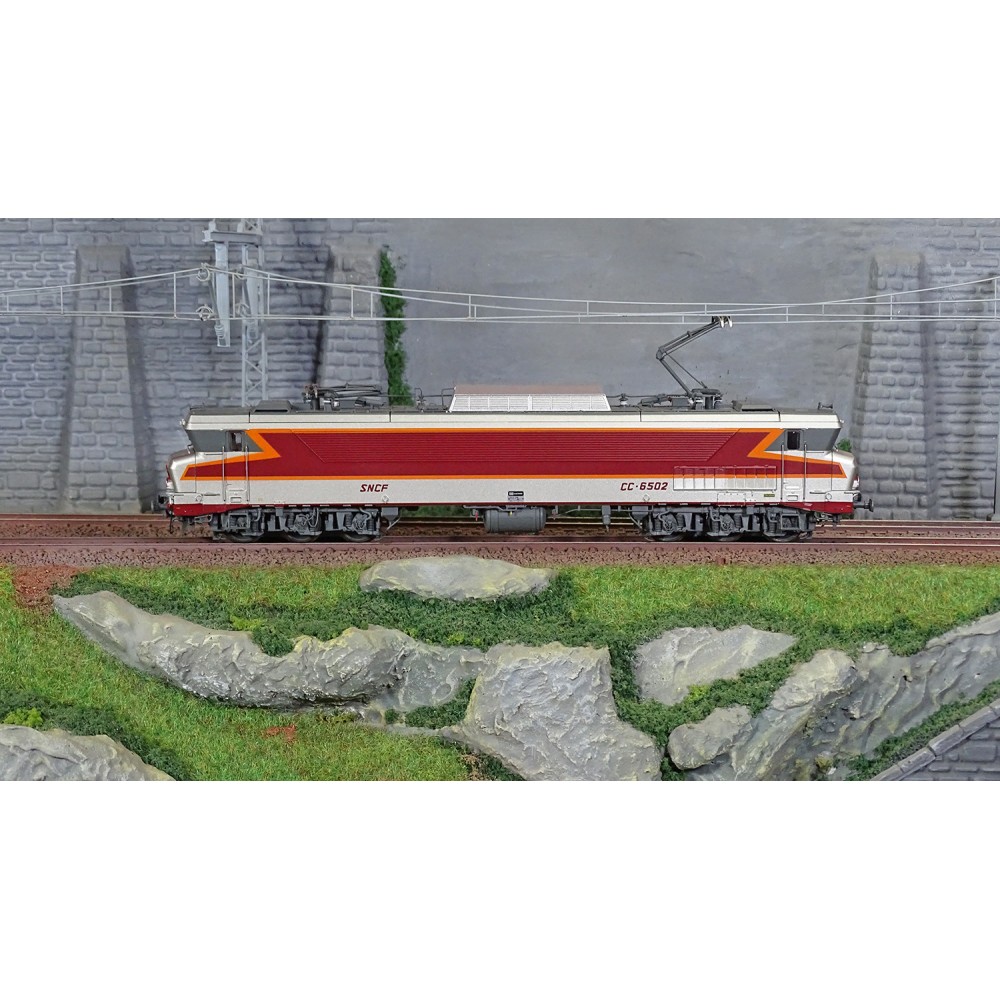 Locomotive électrique CC 6502 SNCF, Arzens origine - Ls Models 10320S ...