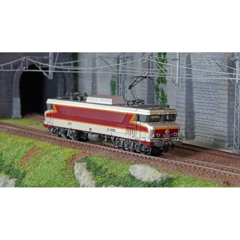 Locomotive électrique CC 6502 SNCF, Arzens origine - Ls Models 10320S ...