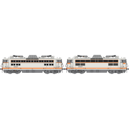 Locomotive électrique BB 408760 + BB 408784, SNCF, Gris béton, Chambéry - R37 HO41080DS ...