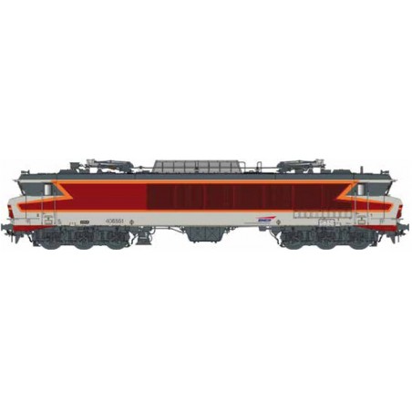 Locomotive électrique CC 6551, Arzens, logo Casquette - Ls Models 10318 ...
