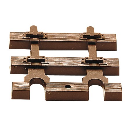 Bout de traverse pour rail flexible 32200, HOe - Roco 32210