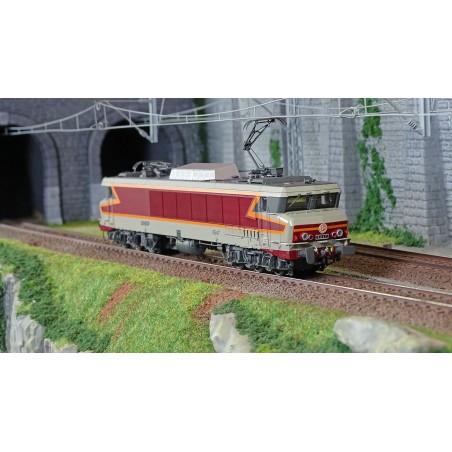 Locomotive électrique CC 6547 SNCF, Arzens, logo Nouille - Ls Models ...