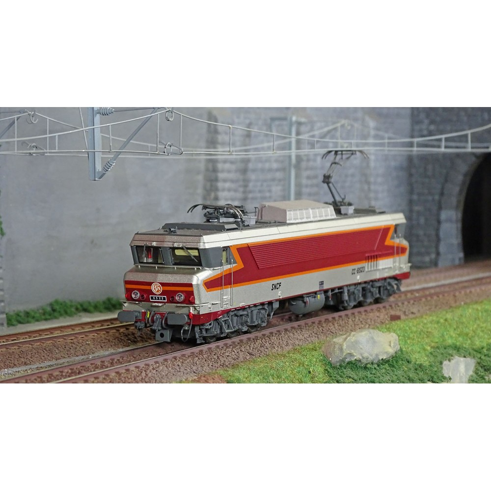 Locomotive électrique CC 6523, Arzens, logo Beffara - Ls Models 10322 ...