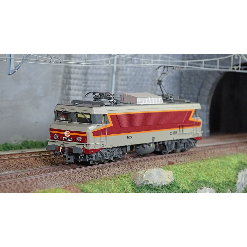 Locomotive électrique CC 6505, Arzens, logo Beffara - Ls Models 10323 ...