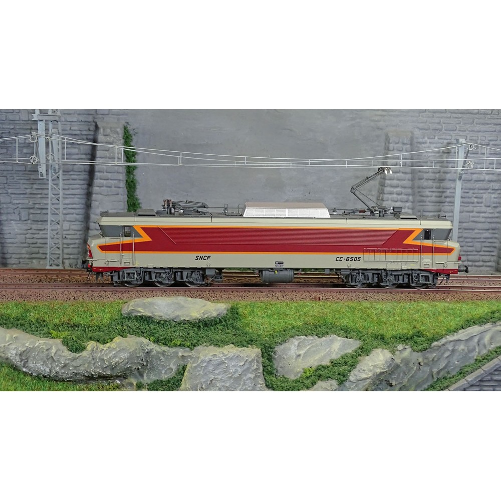 Locomotive électrique CC 6505, Arzens, logo Beffara - Ls Models 10323 ...