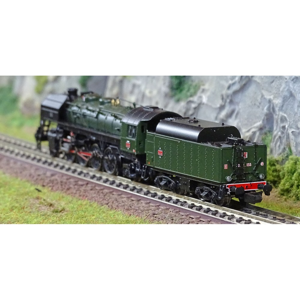 Locomotive vapeur 141 R 1155, SNCF - Arnold HN2483 - roues boxpok ...