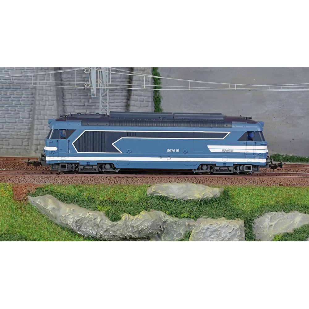 Locomotive diesel BB 67400, SNCF - Piko 95176 - logo Nouille