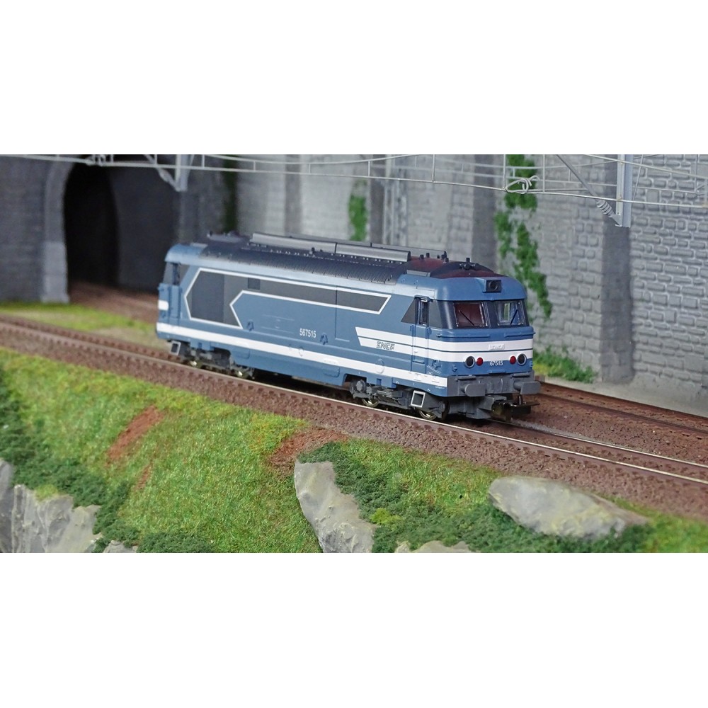 Locomotive diesel BB 67400, SNCF - Piko 95176 - logo Nouille