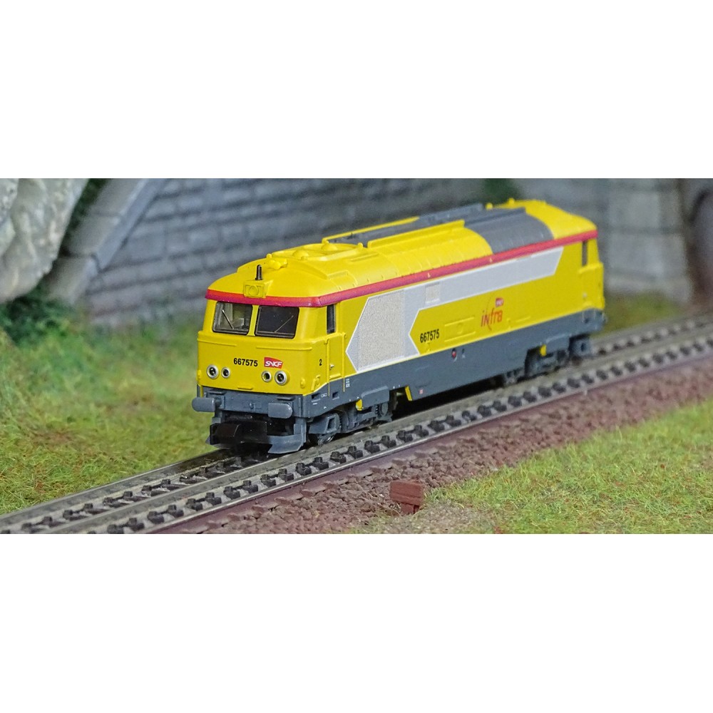 Locomotive diesel BB 67400, SNCF - MiniTrix 16707 - INFRA, digitale ...