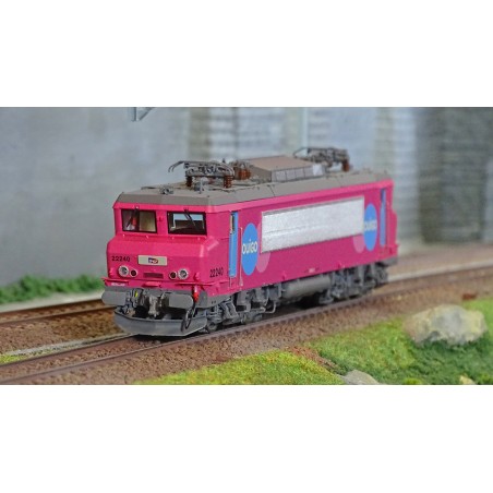 Locomotive électrique BB 22240 SNCF, livrée OUIGO, logo Carmillon - Ls Models 11106