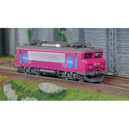 Locomotive électrique BB 22240 SNCF, livrée OUIGO, logo Carmillon - Ls Models 11106