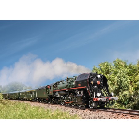 Locomotive à vapeur série 141-R 1244, SNCF - Trix 25141 - digitale sonore