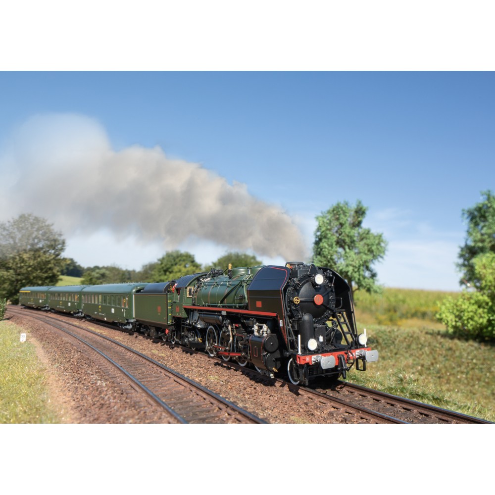 Locomotive à vapeur série 141-R 1244, SNCF - Trix 25141 - digitale sonore