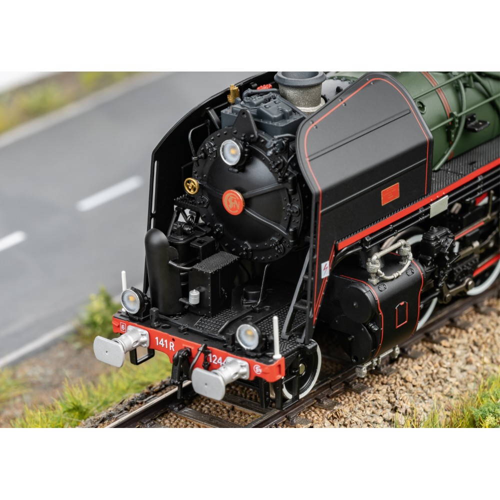 Locomotive à vapeur série 141-R 1244, SNCF - Trix 25141 - digitale sonore