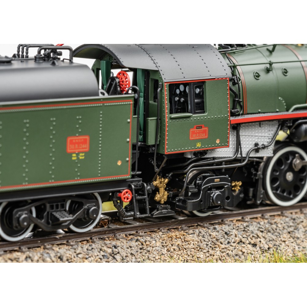 Locomotive à vapeur série 141-R 1244, SNCF - Trix 25141 - digitale sonore