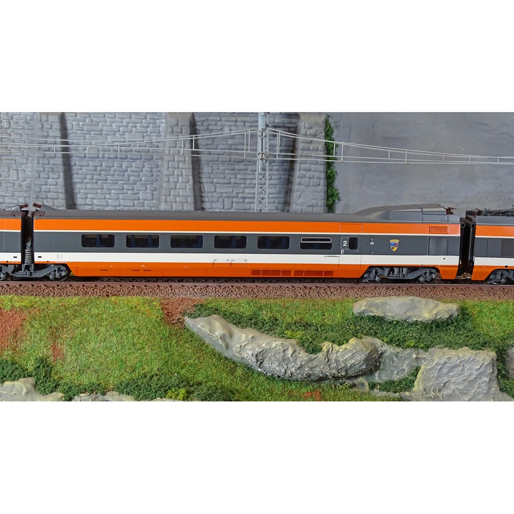 TGV Sud-Est, 4 éléments, version inaugurale 1981 - Jouef HJ2425 - SNCF