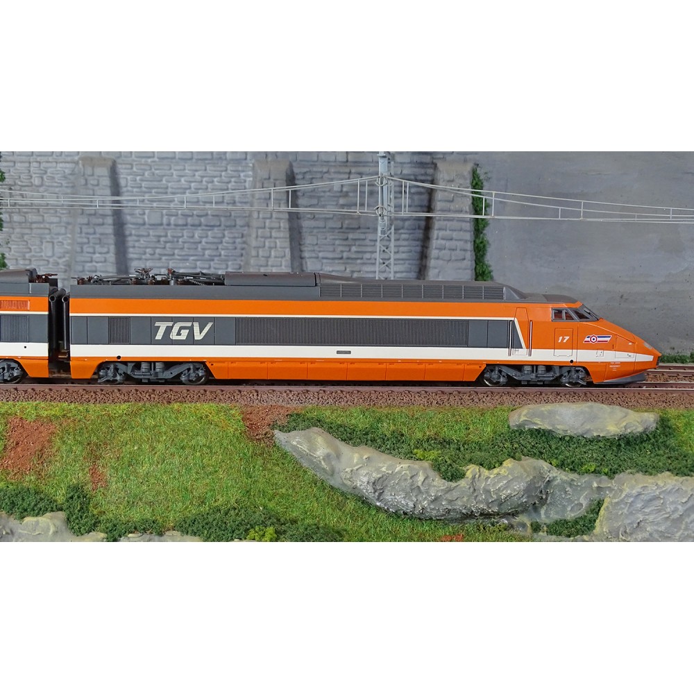 TGV Sud-Est, 4 éléments, version inaugurale 1981 - Jouef HJ2425 - SNCF