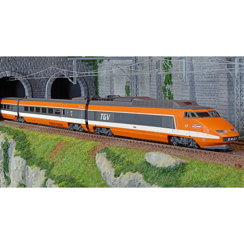 TGV Sud-Est, 4 éléments, version inaugurale 1981 - Jouef HJ2425 - SNCF