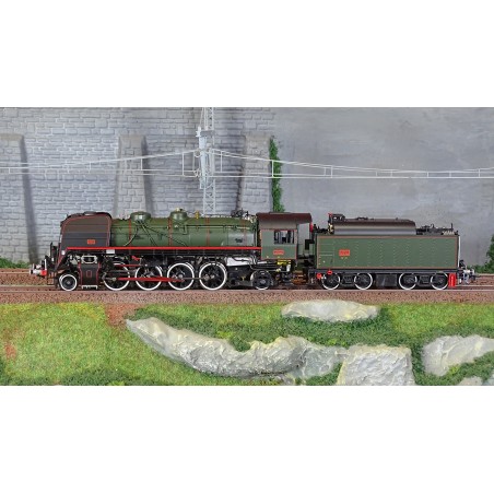 Locomotive à vapeur série 141-R 1244, SNCF - Trix 25141 - digitale sonore