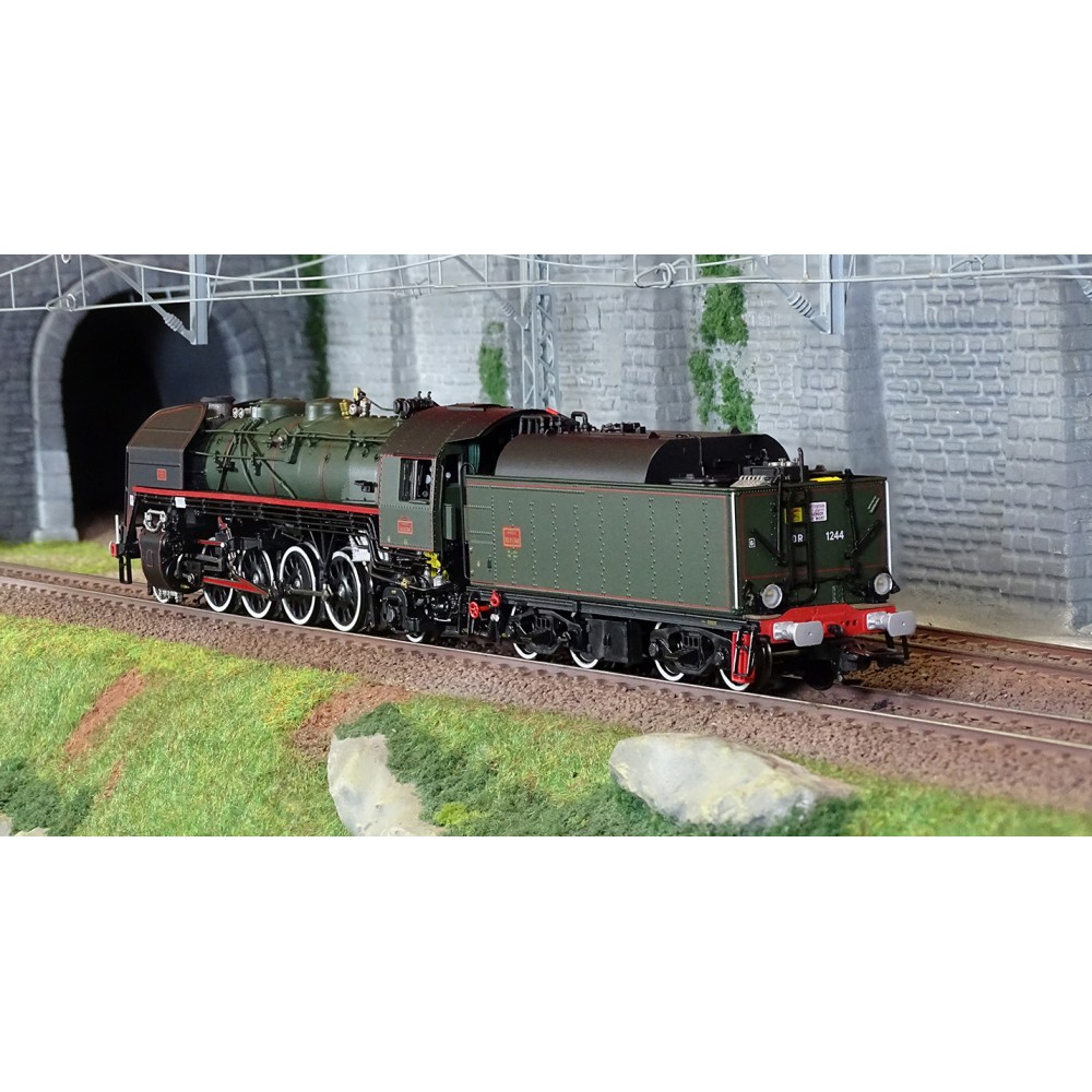 Locomotive à vapeur série 141-R 1244, SNCF - Trix 25141 - digitale sonore