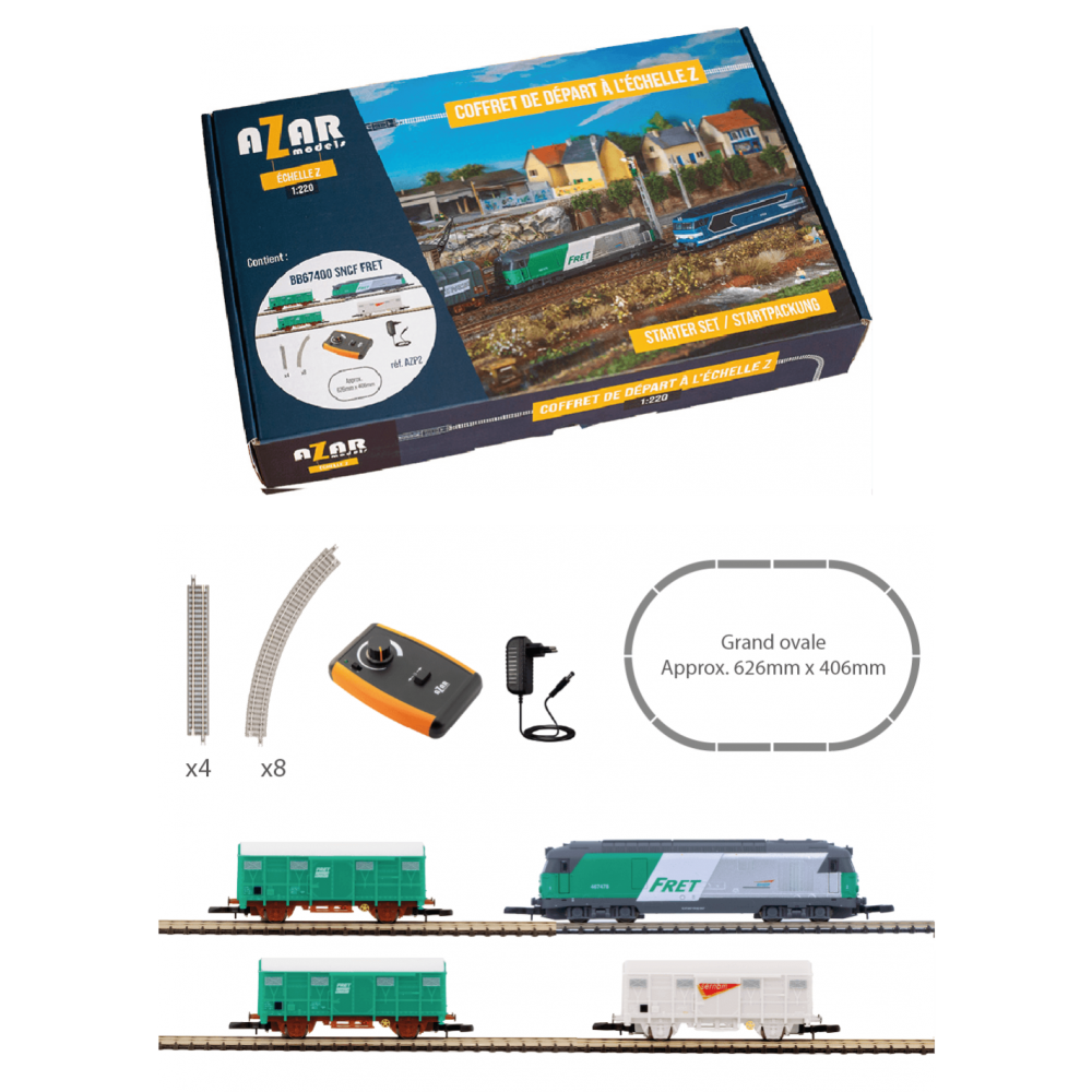 coffret de départ digital train électrique-modelisme ferroviaire